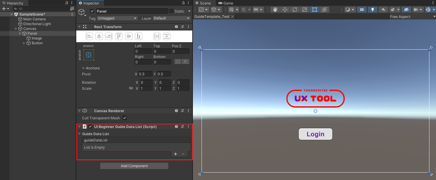 ThunderFire UX Tool - A Unity UI solution for designers